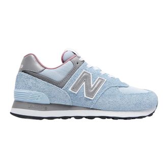 New Balance Homme, Chaussures, Bleu, Taille: 40 1/2 EU Baskets en Daim et Tissu Semelle en Caoutchouc