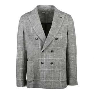Circolo 1901 Homme, Vestes, Gris, Taille: L Giacca Doppiopetto