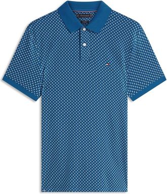 Tommy Hilfiger Poloshirt aus einem soften Baumwolljersey mit Print, Regular FIt in