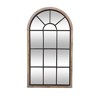 Atmosphera Atmosphera - Miroir Zo&eacute; - m&eacute;tal et Bois 60x107 cm