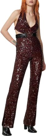 Patrizia Pepe Femme, Combinaisons et Ensembles, Rouge, Taille: 38 FR Martian Jumpsuit