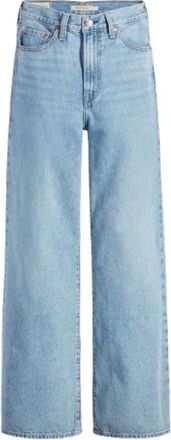 Levi's Femme, Jeans, Bleu, Taille: W28 L32 Jean taille haute &eacute;vas&eacute; bleu
