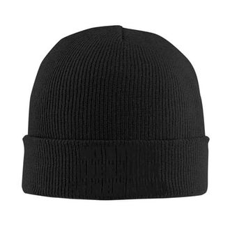 Generic Bonnet Tricot&eacute; Personne nest Ill&eacute;gal sur Une Terre Vol&eacute;e Extensible Casquette De Cr&acirc;ne &Agrave; Revers Respirant Bonnet en Tricot pour Homme Ski lescalade