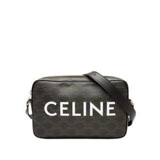 Celine Pre-owned Canvas Crossbody Bag - - Pre-owned - Damen - Schwarzk - ONE SIZE