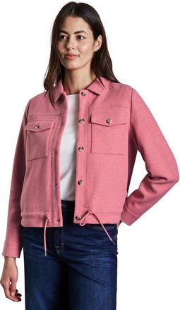 Street One Damen A212468 Jacke in Wolloptik, Sugar Coral Mel, 44