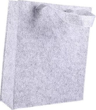 Garneck Sac de Rangement Feutre R&eacute;utilisable L&eacute;ger et Sac Cabas pour Courses Stockage Quotidien Femme Fourre-tout Pratique