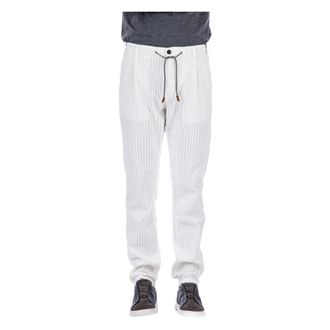Eleventy Pantalon de jogging - Homme - Pantalons - Blanc - Taille: W30