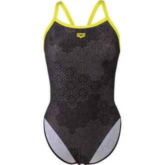 Arena Damen Schwimmanzug WOMENS CAMO KIKKO SWIMSUIT CHALLENGE BACK