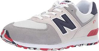 New Balance 574 Chaussures Mode Casual Hommes, Noir et gris., 36 EU