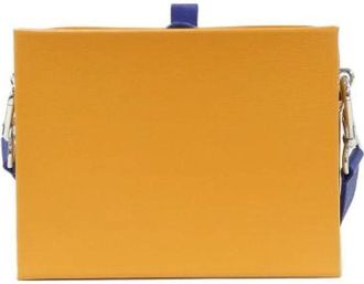 Louis Vuitton Sac clutch Shopper Pre-owned en cuir de veau - Femme - Pre-owned - Orange - Taille: ONE Size