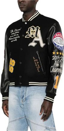 Amiri Homme, Vestes, Multicolore, Taille: M Varsity Patch Jacket