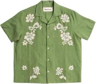 Baziszt Baziszt, Homme, Chemises, Vert, Taille: 2XL Chemise d&eacute;t&eacute;