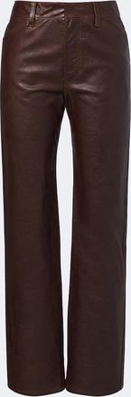 Christophe Lemaire Gerade Hose aus Leder