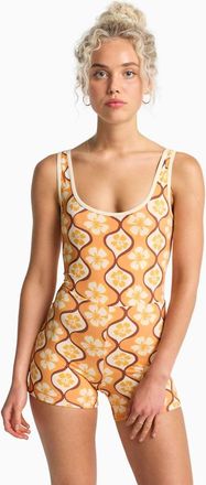 Billabong Sol Groove Retro - Surfer-Badeanzug in Tangerine-Orange