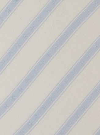 Saint Laurent Mens Bow Tie Silk Stripe Beige Ties &