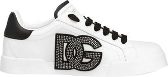 Dolce & Gabbana Portofino Light Strobel Sneakers - - Shoes - Damen - Wei&szlig; - 36 EU