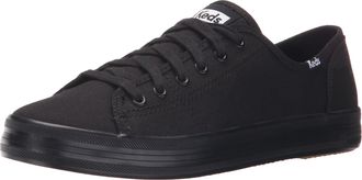 Keds Damen Kickstart Schn&uuml;rschuh Sneaker, Schwarz, 37.5 EU