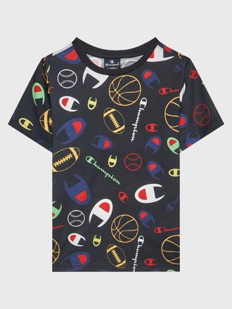 Champion T-Shirt 306131 Dunkelblau Regular Fit