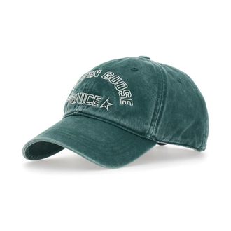 Golden Goose Casquette de baseball Journey - Femme - Accessoires - Vert - Taille: ONE Size