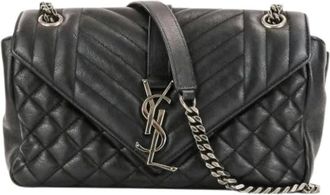 Saint Laurent Sac bandouli&egrave;re Pre-owned - Femme - Pre-owned - Noir - Taille: ONE Size