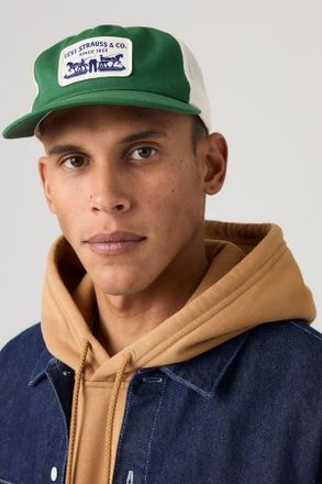 Levi's Presidio Trucker Cap - Herren - Gr&uuml;n / Gr&uuml;n