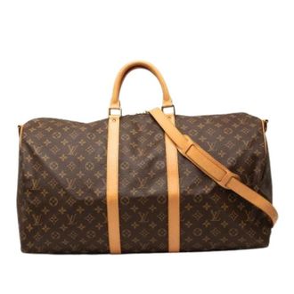 Louis Vuitton Pre-owned Keepall Bandouliere 55 - - Pre-owned - Damen - Braun - ONE SIZE