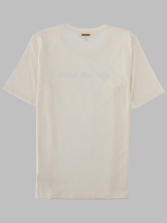 Michael Michael Kors Rhinestone-Embellished Logo T-Shirt - Ivory