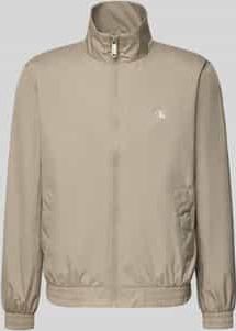 Calvin Klein Jeans Trainingsjacke mit Logo und Stehkragen