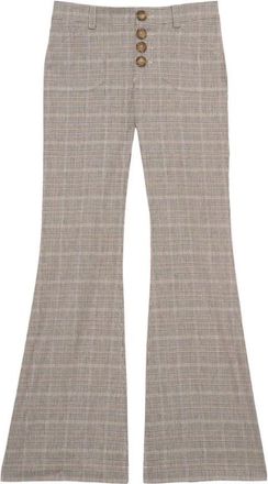 Ines De La Fressange Femme, Pantalons, Brun, Taille: 34 FR Charlotte Pantalons