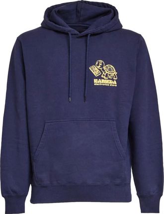 Edwin Homme, Sweatshirts et sweats &agrave; capuche, Bleu, Taille: XS Kamera Sweat &agrave; capuche Sweat