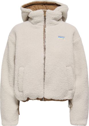 Only Damen Onlmaria Life Rev Puffer Jacket Cc OTW, Cloud Dancer, x_l