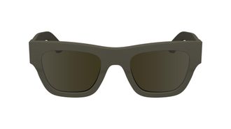 Calvin Klein Mens Sunglasses CK24510S - Taupe with Solid Brown Lens