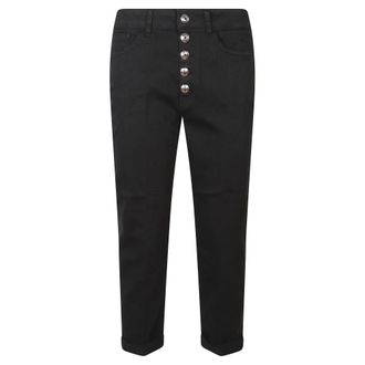 Dondup Femme, Jeans, Noir, Taille: W25 Jean Koons Coupe Ample