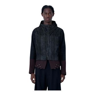 Kiko Kostadinov Kiko Kostadinov, Homme, Vestes, Gris, Taille: M Estike Hooded Jacket