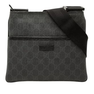 Gucci Sac bandouli&egrave;re vintage Pre-owned - Femme - Pre-owned - Noir - Taille: ONE Size