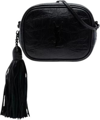 Saint Laurent Sac bandouli&egrave;re Pre-owned Blogger - Femme - Pre-owned - Noir - Taille: ONE Size