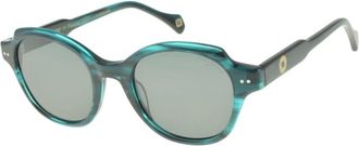 Ines De La Fressange Femme, Accessoires, Vert, Taille: ONE Size Julianne Solaires Acetat
