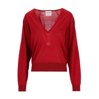 Forte_Forte Damen, Strickwaren, Rot, XSGr&ouml;&szlig;e