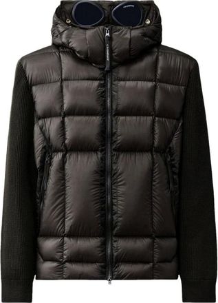 C.P. Company C.p. Company - Veste Hybride Laine Nylon - Homme - Vestes - Noir - Taille: M