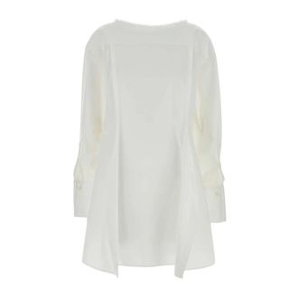 Carven Robe Courte Esperanto - Femme - Robes - Blanc - Taille: 38 FR