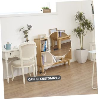 NUOBESTY 20 Stück Teiliges Möbel Nivellierkeil aus Biegsamem rutschfest und Formstabil um Bodenunebenheiten zu Beheben für Möbel Schränke und Tische im DIY Hei