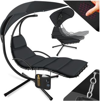 TecTake Tectake - Fauteuil suspendu pare-soleil avec protection uv