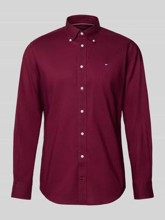 Tommy Hilfiger Regular Fit Businesshemd aus reiner Baumwolle