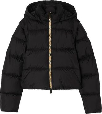 Burberry Detachable Sleeve Nylon Langdale Puffer Jacket