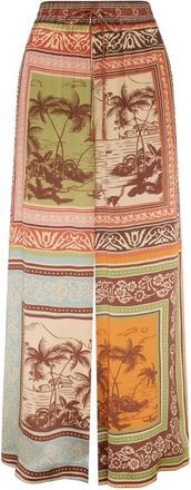 Alemais Femme, Pantalons, Multicolore, Taille: 32 FR Alberta Palazzo Pants