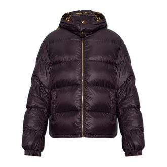 Versace Daunenjacke mit abnehmbarer Kapuze - - Jackets - Herren - Lila - L