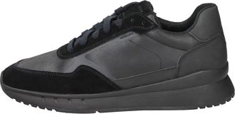 Geox Herren U BRANTHON Sneaker, Black, 44 EU