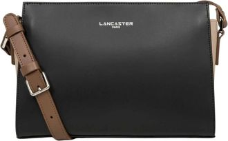 Lancaster Sac bandouli&egrave;re lisse - Femme - Sacs - Noir - Taille: ONE Size