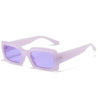 Generic Lunettes De Soleil Carr&eacute;es For Hommes Et Femmes, Id&eacute;ales For Les Sports Plein Air La Conduite, Protection UV400(Purple)