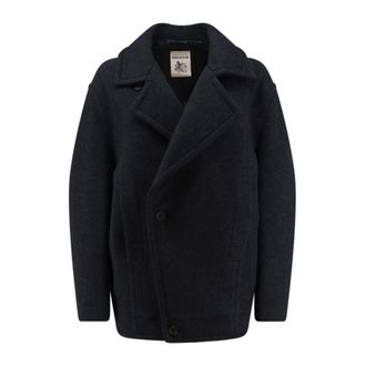 Semicouture Femme, Manteaux, Gris, Taille: 40 FR Manteau Oversize Double-Boutonnage